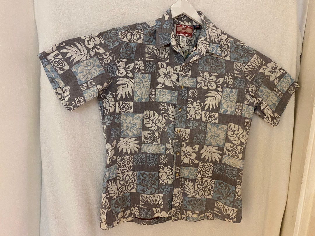 Vintage RJC Hawaiian Aloha Shirt Made in Hawaii 100 Percent Cotton X ... Vintage RJC Hawaiian Aloha Shirt Made in Hawaii 100 Percent Cotton X ...