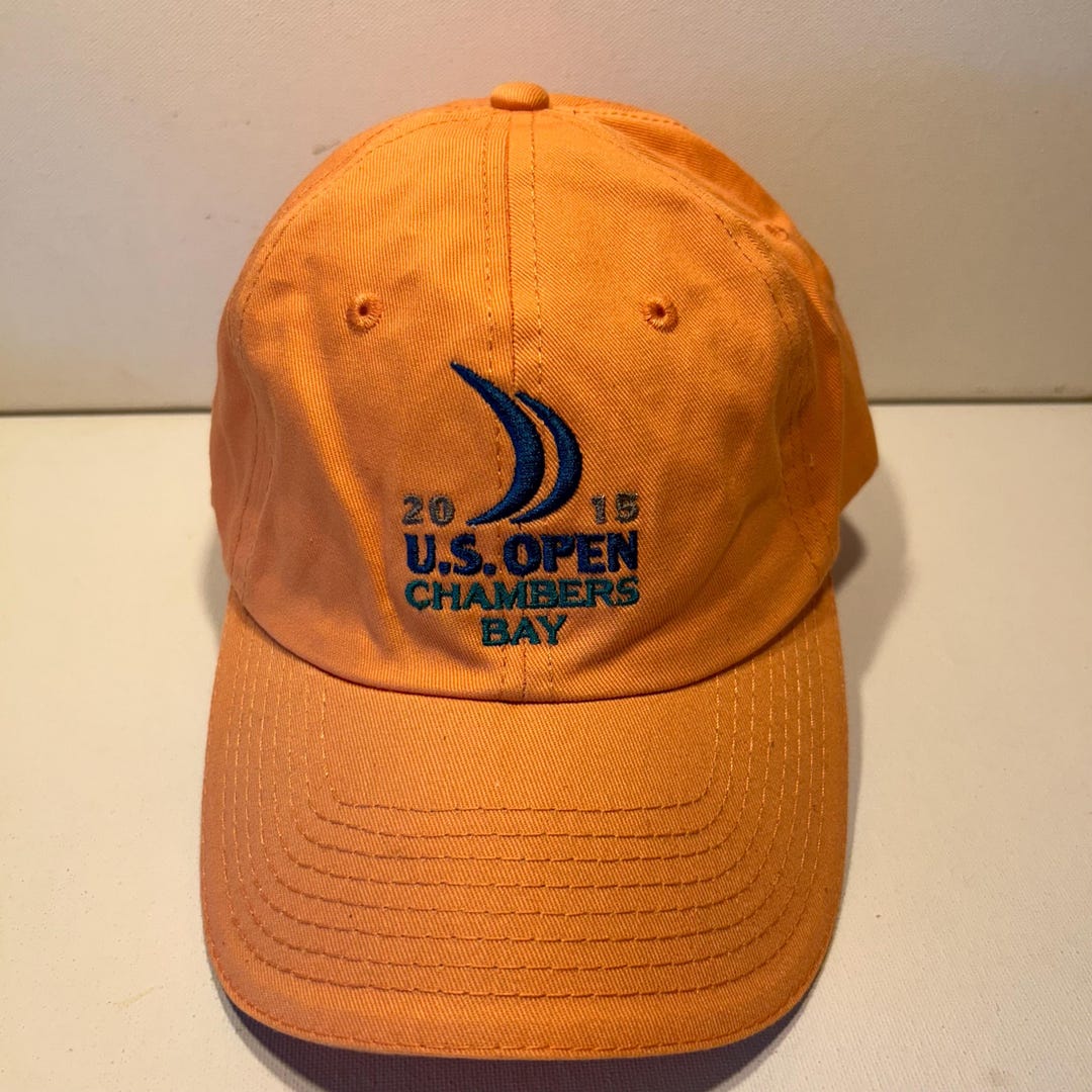 2015 Us Open Chambers Bay Golf Baseball Hat Cap Orange Usga - Etsy