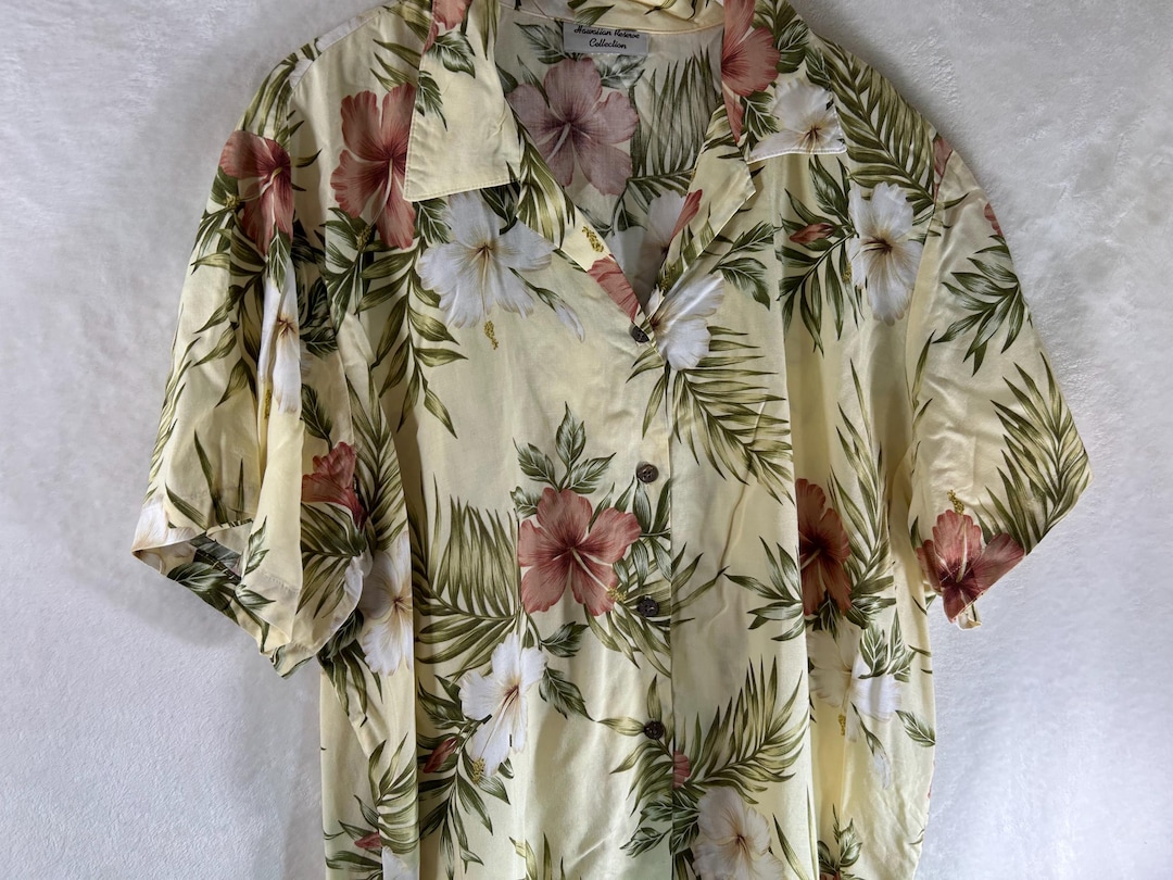 Vintage Hawaii Hawaiian Reserve Women’s Hawaiian Aloha Shirt Xsmall ...