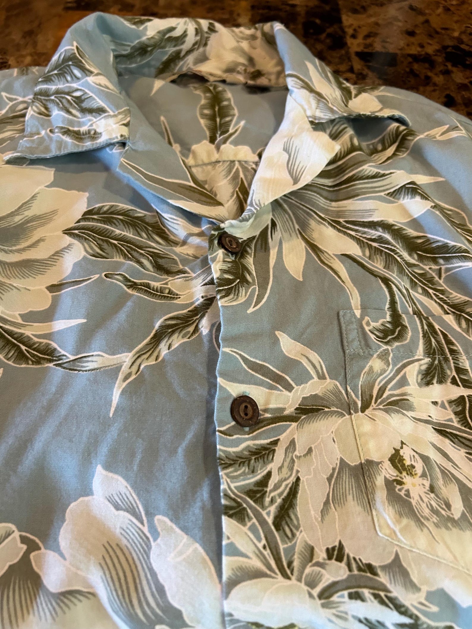 Hawaiian Aloha Shirt Hula Hula Hawaii Medium 100% Rayon Thank You for ...