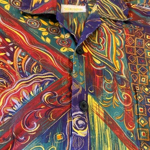 Vintage Hawaiian Shirt Tifa Ole Moana 3xl 100% Cotton Usa Made W/ Great ...