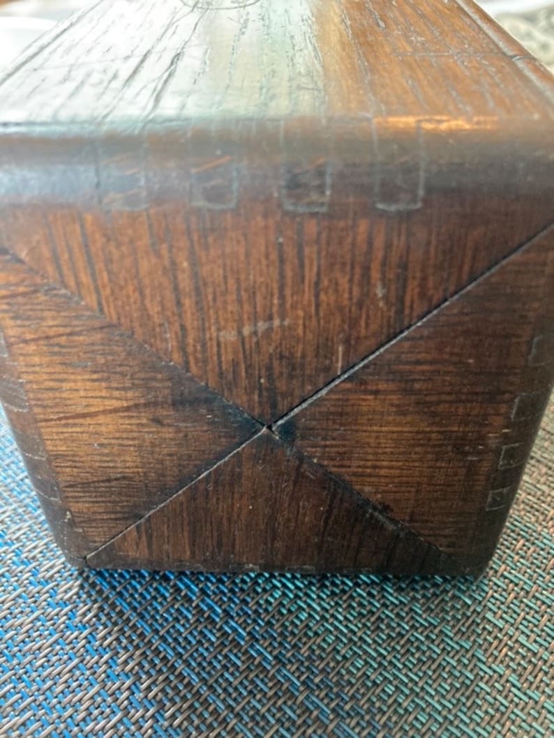 Antique 1889 Singer Wooden Puzzle Box With Attachments - Etsy