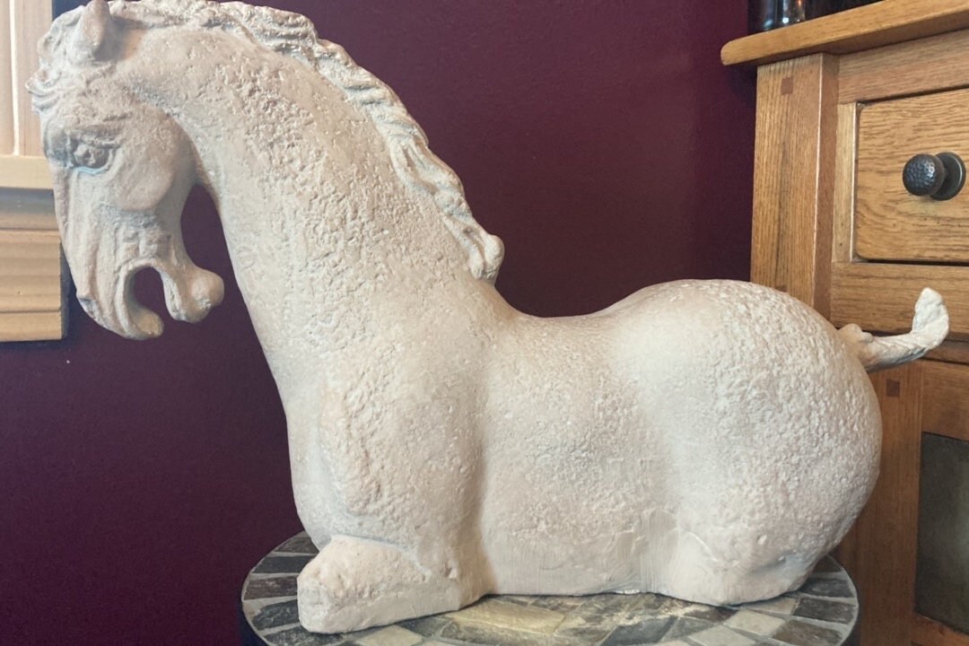 Vintage Austin Productions Tang Horse Sculpture HUGE - Etsy