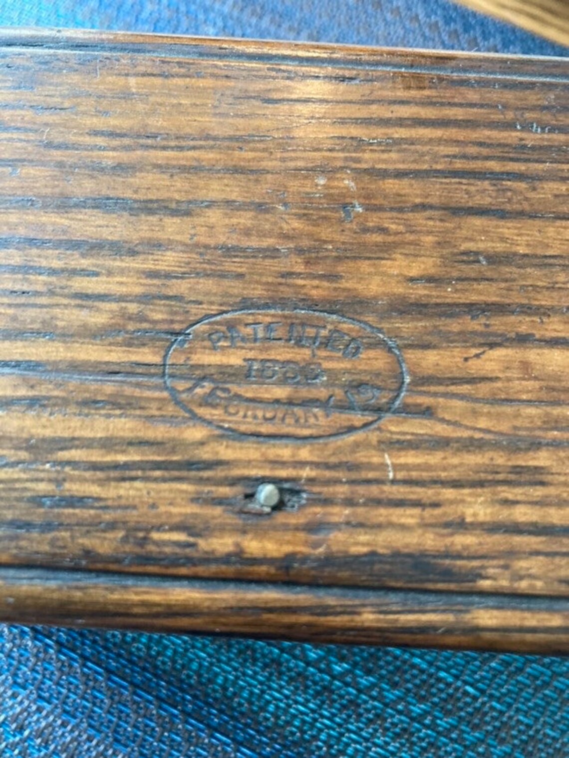 Antique 1889 Singer Wooden Puzzle Box With Attachments - Etsy