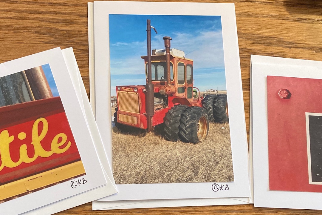 Bygone Days Farm Equipment Photo Greeting Cards - Etsy