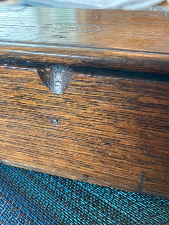 Antique 1889 Singer Wooden Puzzle Box With Attachments - Etsy