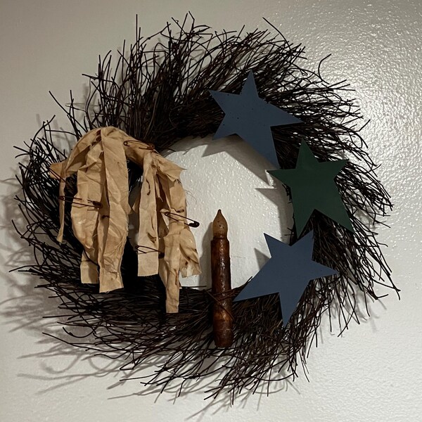 Primitive Wreaths - Etsy