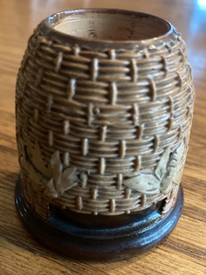 Antique Royal Doulton Lambeth Beehive With Bees Match Holder - Etsy
