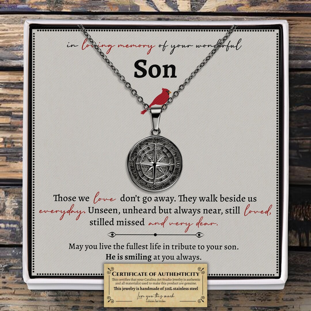 Memorial Gift for Loss of Son, Gifts to Give Someone Who Lost a Son ...