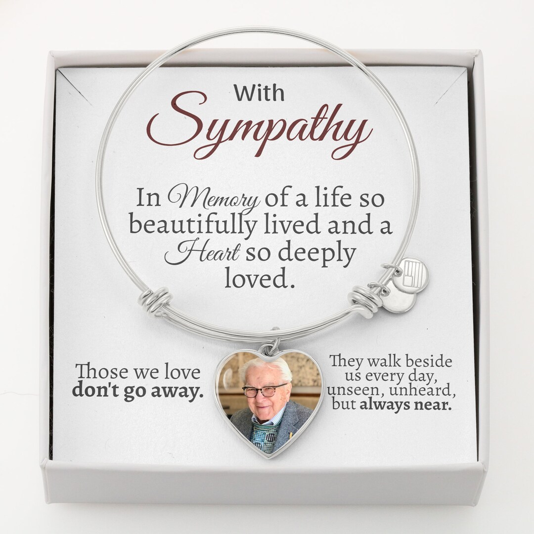 In Memory of Bracelet Personalized Memory Bracelet in Memory - Etsy