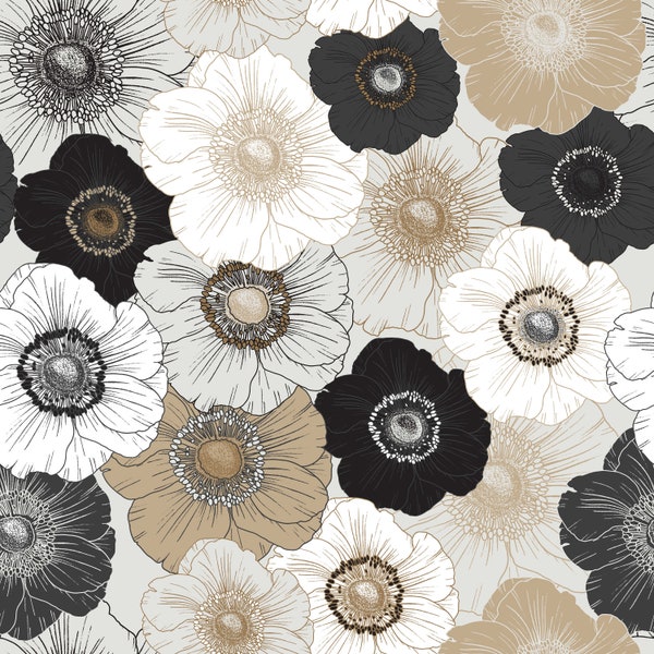 Floral Wallpaper - Etsy