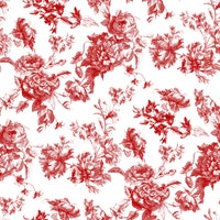 Red Toile - Etsy