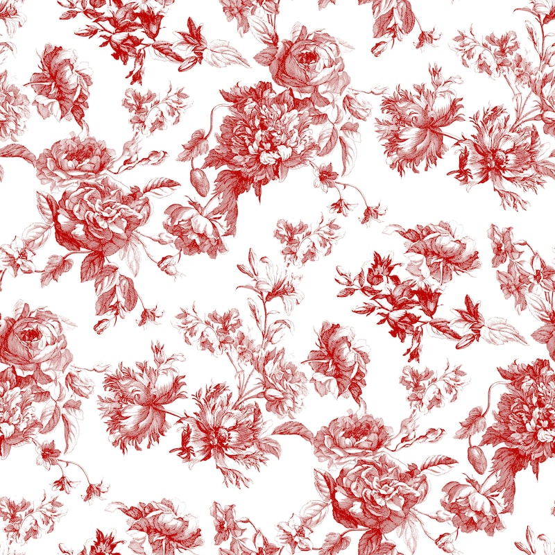 Coquette Floral Wallpaper - Etsy