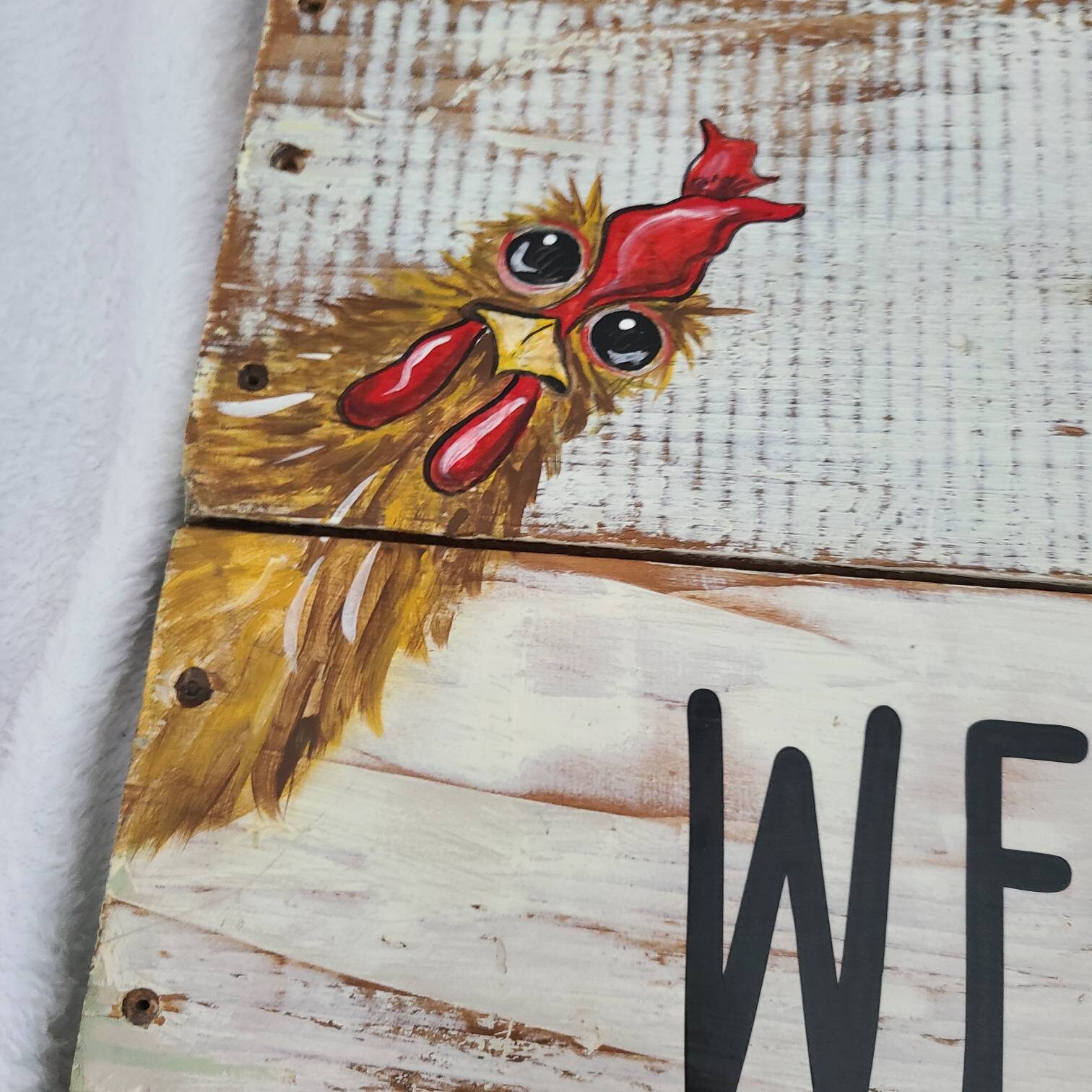 Everyone is Welcome Sign Cow and Chicken Sign Farm Sign | Etsy