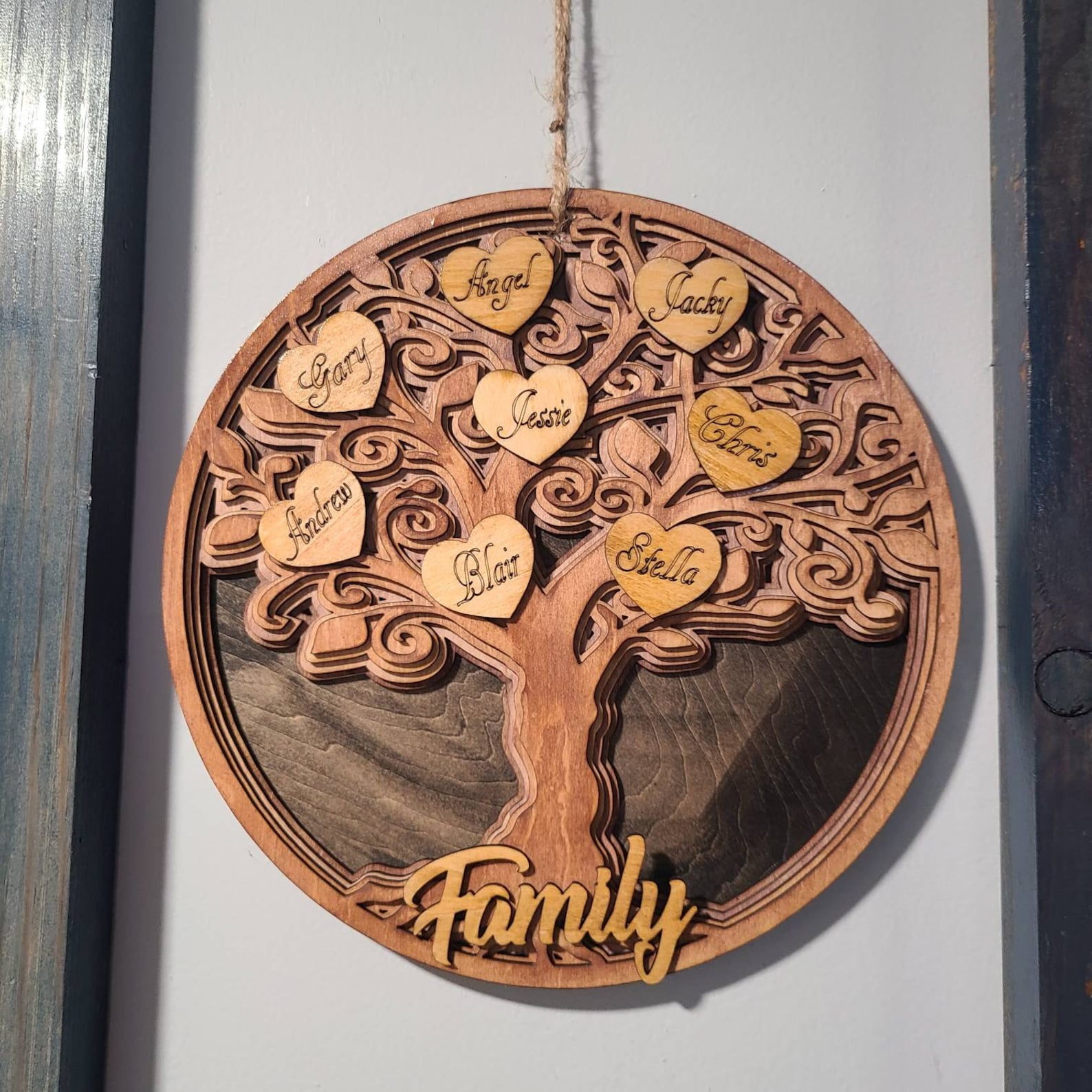 Family Tree Sign Personal Family Tree Custom Family Sign - Etsy
