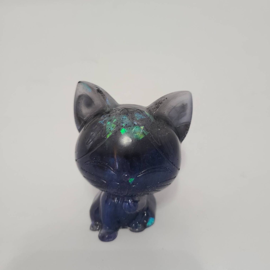 Resin Cat Statue Familiar Statue Kitty Statue - Etsy