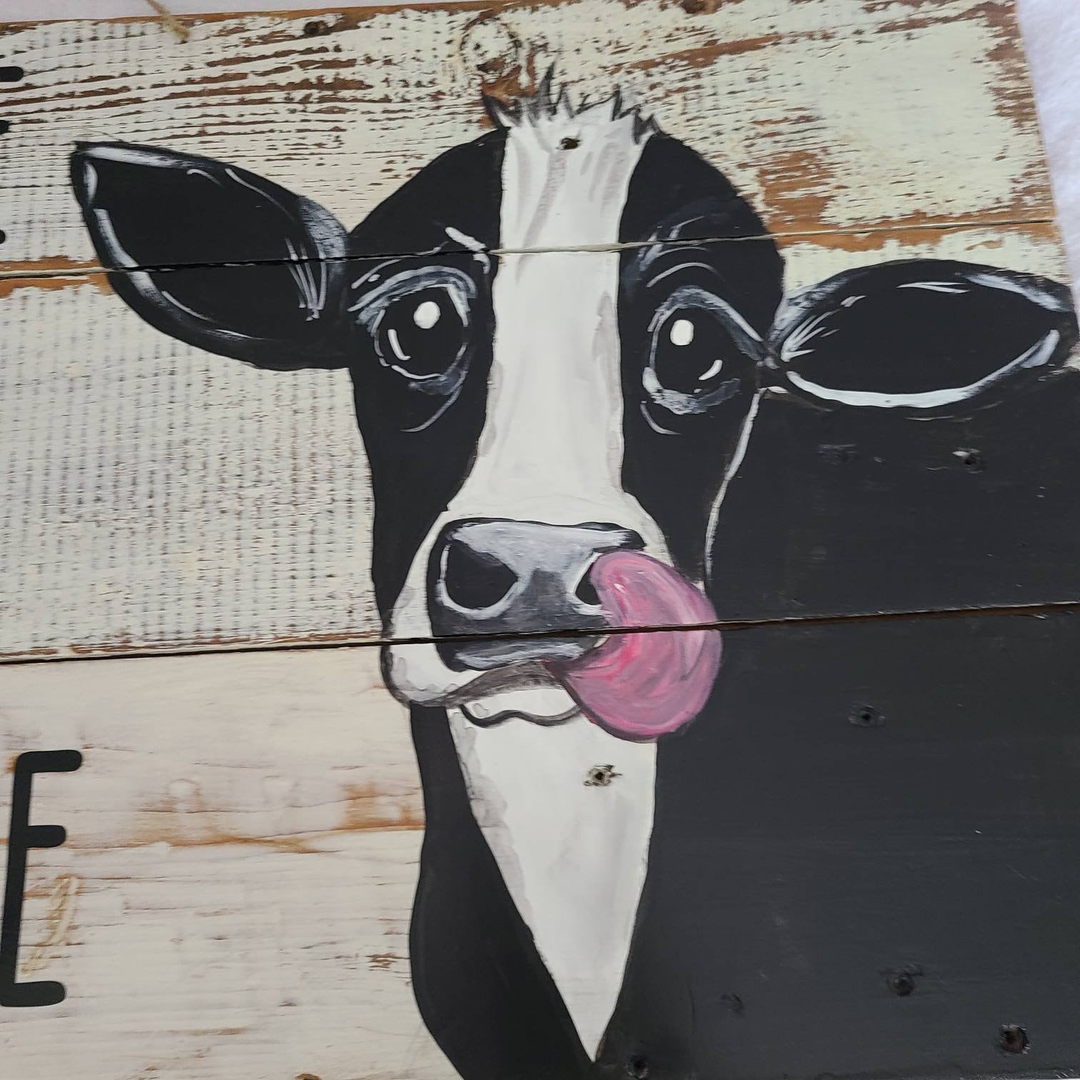 Everyone is Welcome Sign Cow and Chicken Sign Farm Sign | Etsy