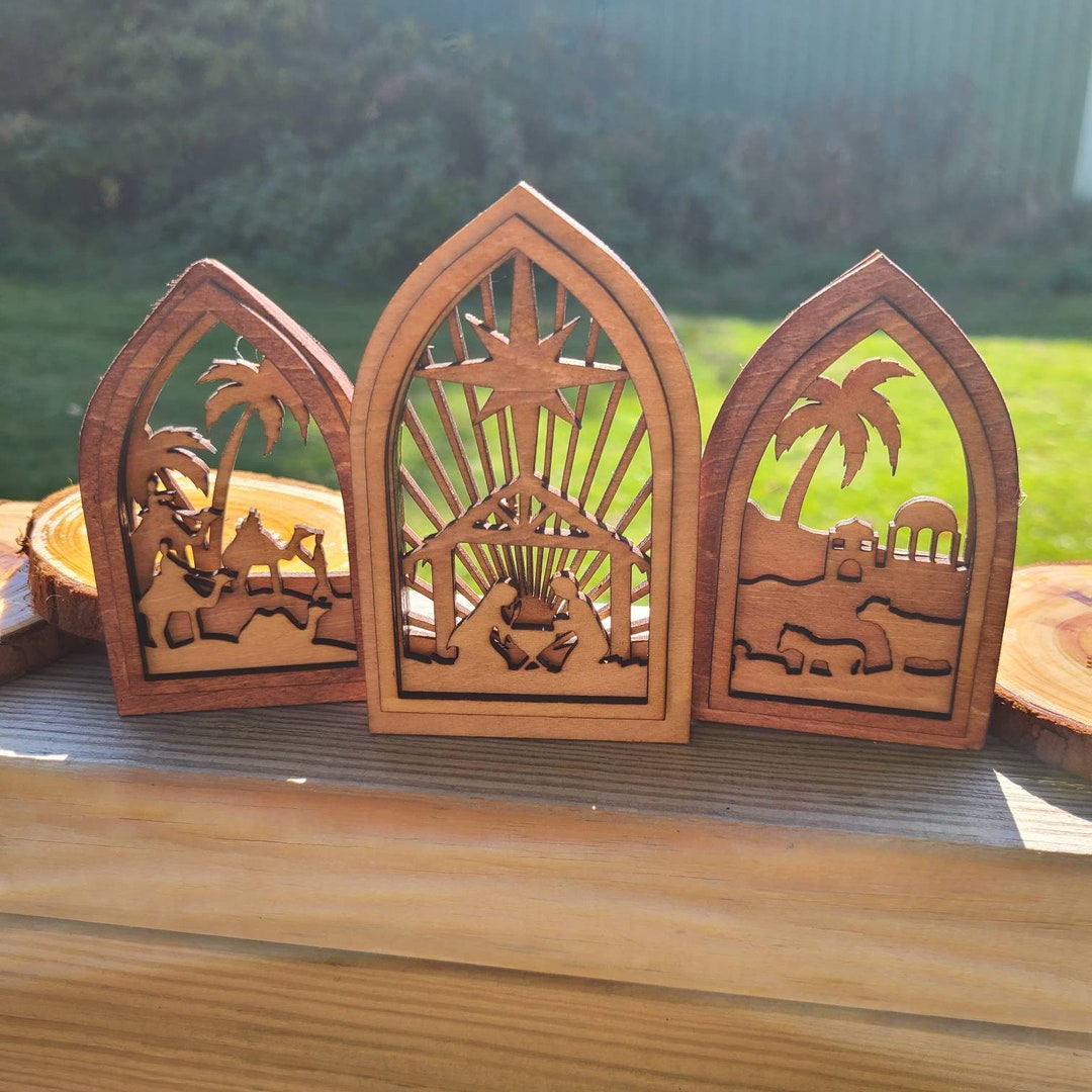 Nativity Set, Laser Cut Nativity, Custom Nativity - Etsy