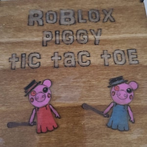 Personalized Roblox Piggy Tic Tac Toe, Custom Tic Tac Toe Game - Etsy