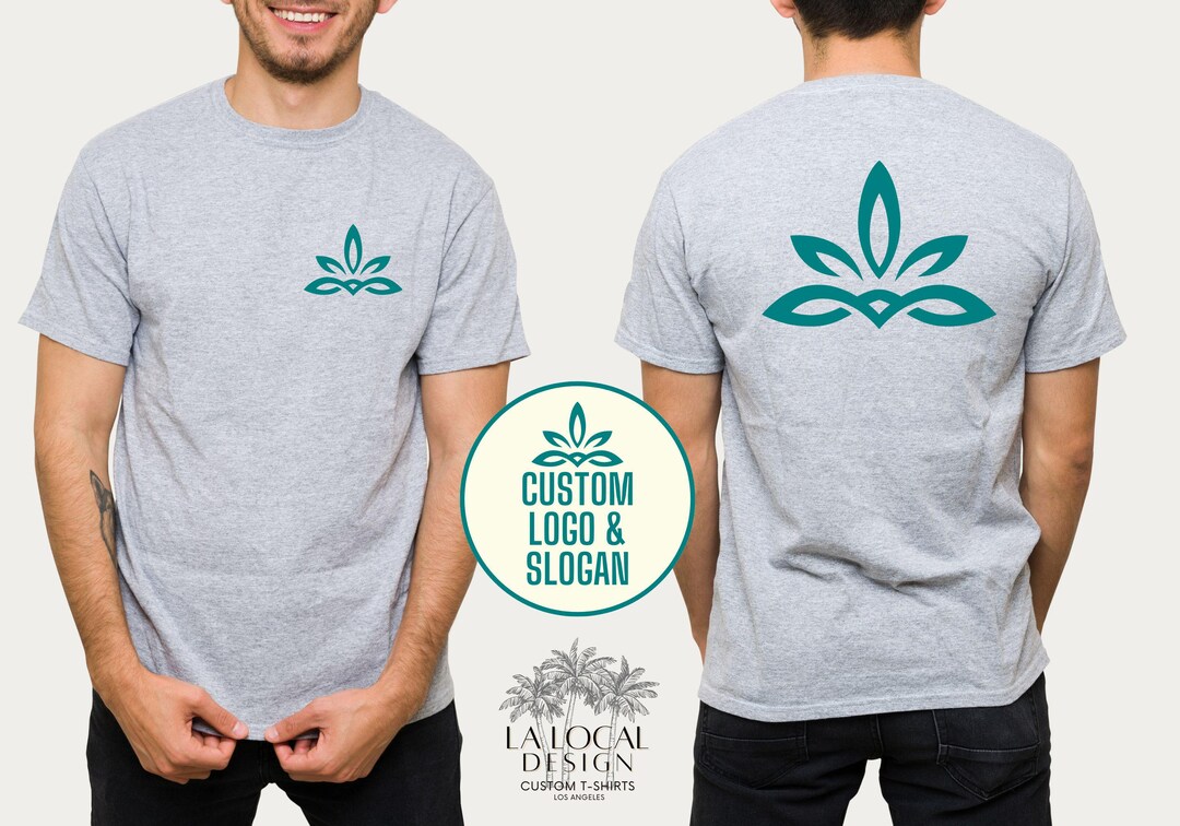 Front and Back Personalized Shirt, Custom Design Shirt, Custom Couple ...