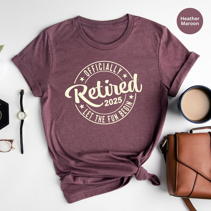Retirement T Shirt - Etsy