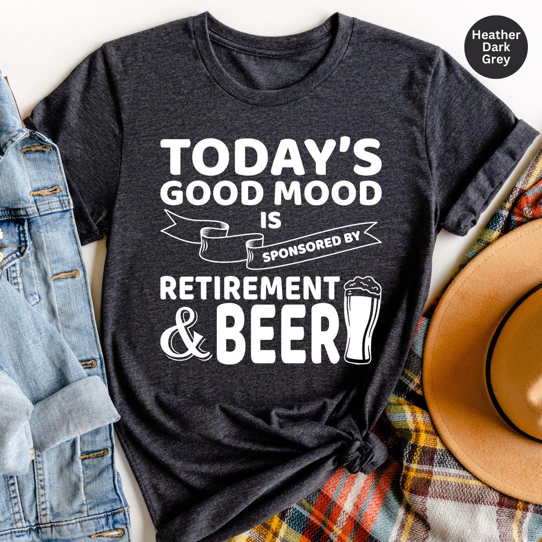 Funny Retirement Shirt, Retirement Gift for Him, Retirement Tshirt ...