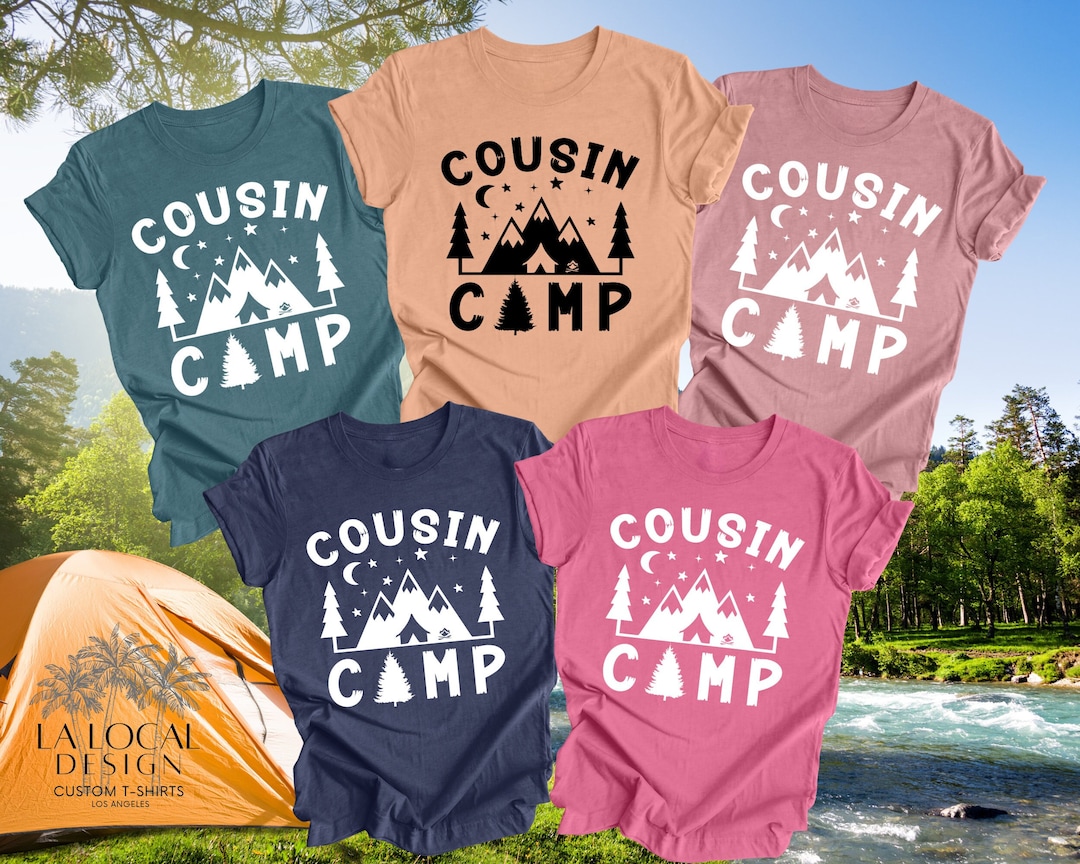 Cousin Camp Shirts, Camping Shirt, Camping Cousins Shirt, Camping Crew ...
