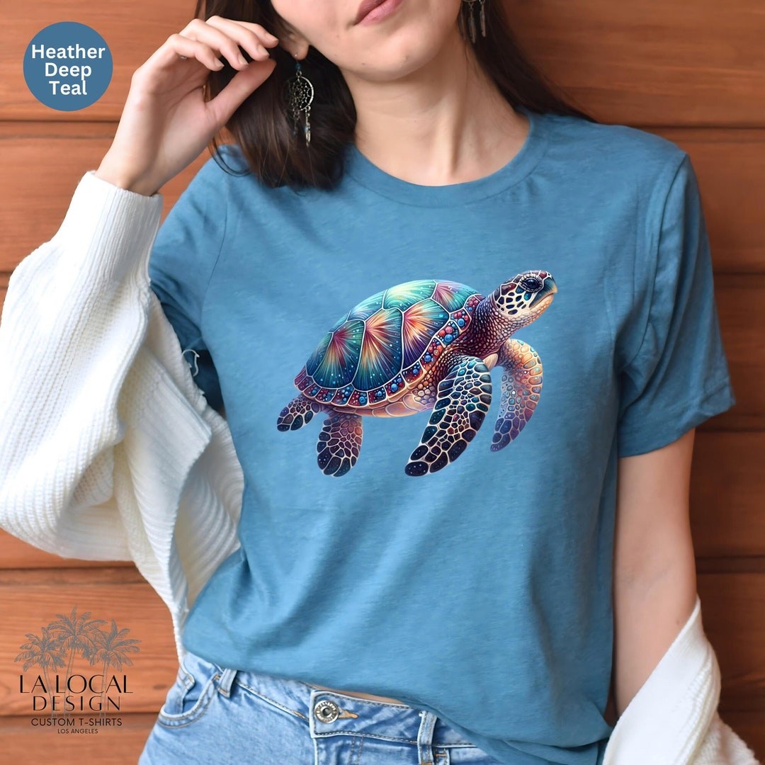 Tortoise Shirt, Turtle Shirt, Watercolor Turtle Shirt, Tortoise Tee ...