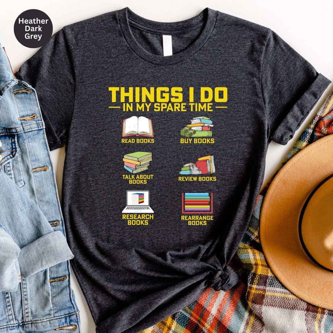 Funny Book Shirt, Book Lover Shirt, Librarian Gift, Library Shirt ...