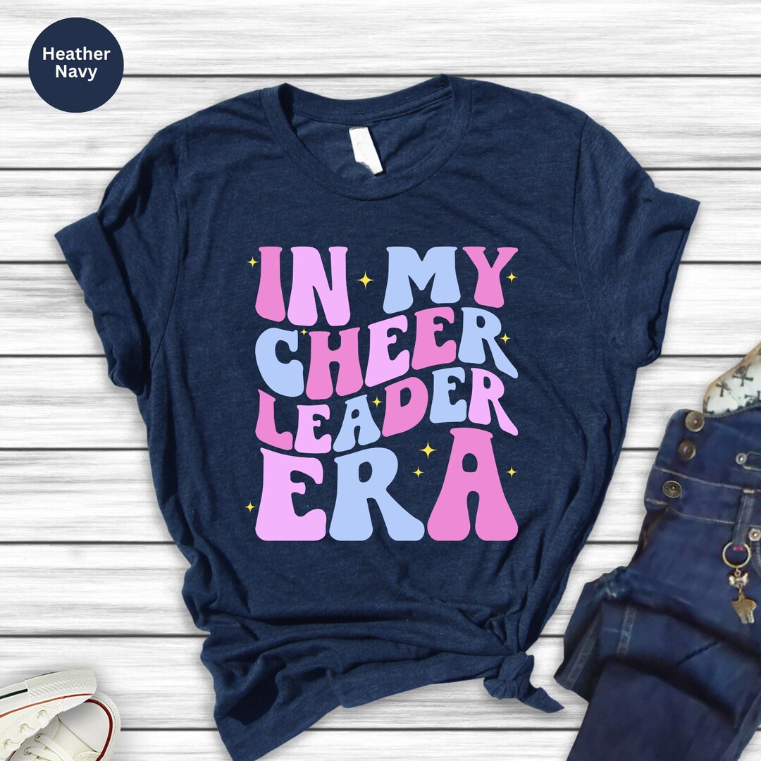 Cheerleader Shirt, in My Cheerleader Era, Retro Cheer Leader Shirt ...