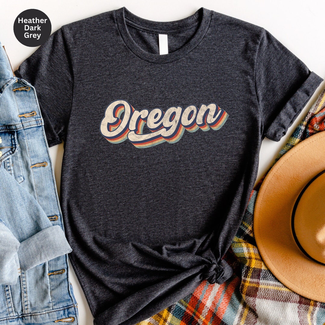 Retro Oregon Shirt, Oregon Tshirt, Oregon Lover Gift, Vintage Washed ...