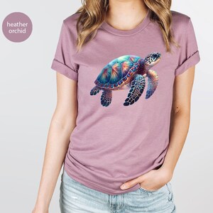 Tortoise Shirt, Turtle Shirt, Watercolor Turtle Shirt, Tortoise Tee ...