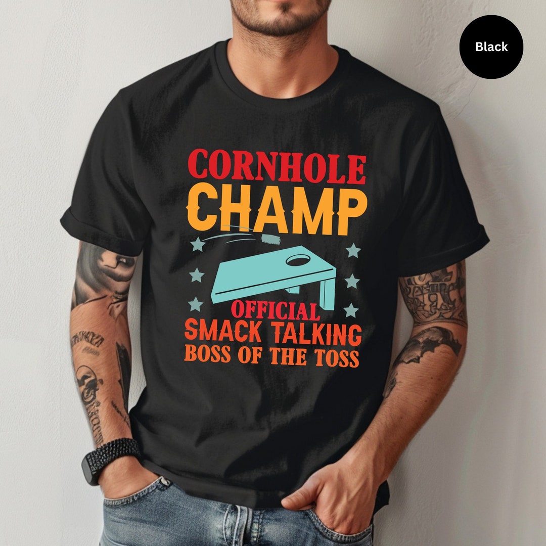 Cornhole Shirt, Cornhole Board Shirts, Cornhole Champ Shirt, Cornhole ...