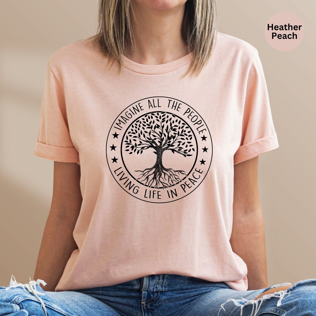 Equality Shirt, Humanity Shirt, Diversity T-shirt, Living Life in Peace ...