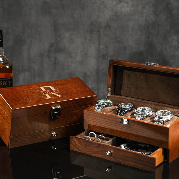 Watch Box for Men - Etsy