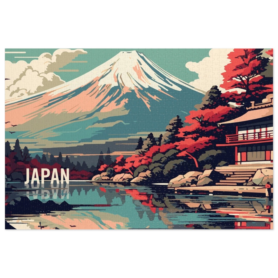 Jigsaw Puzzle 252 5001000-piece Japan Puzzle Japan - Etsy