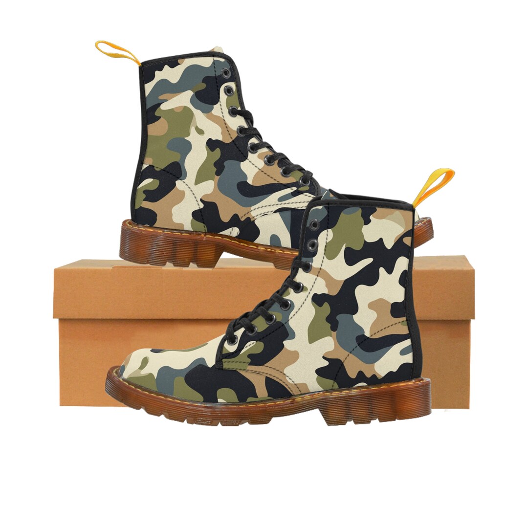 Women's Canvas Boots, Camo Boots, Boots, Women's Boots, Camo Canvas ...