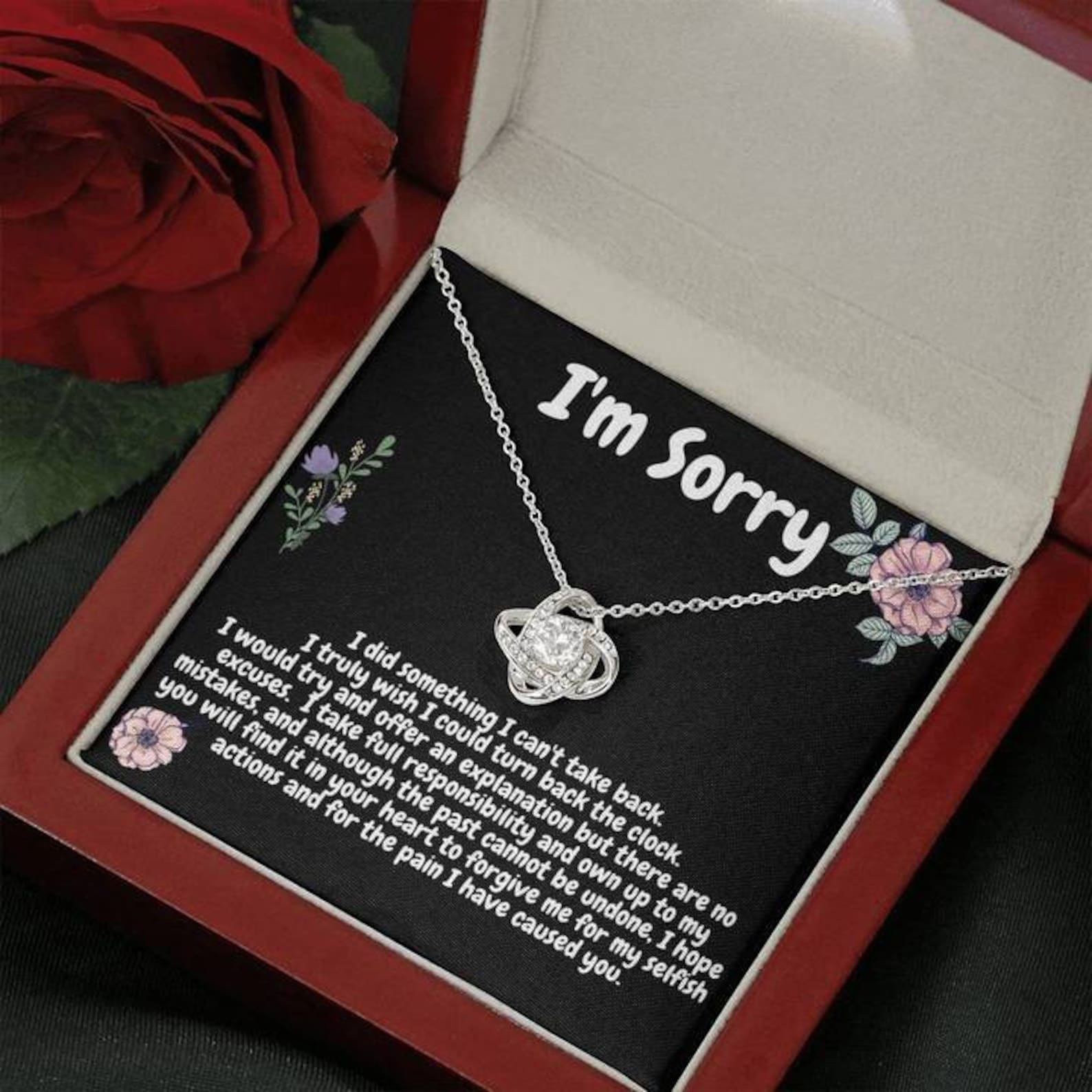 I'm Sorry Gift Sorry Card Apology Gift Sorry Gift Wife | Etsy