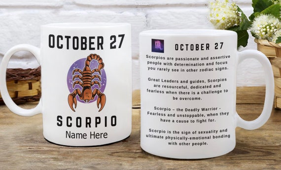 October 27 Zodiac Sign