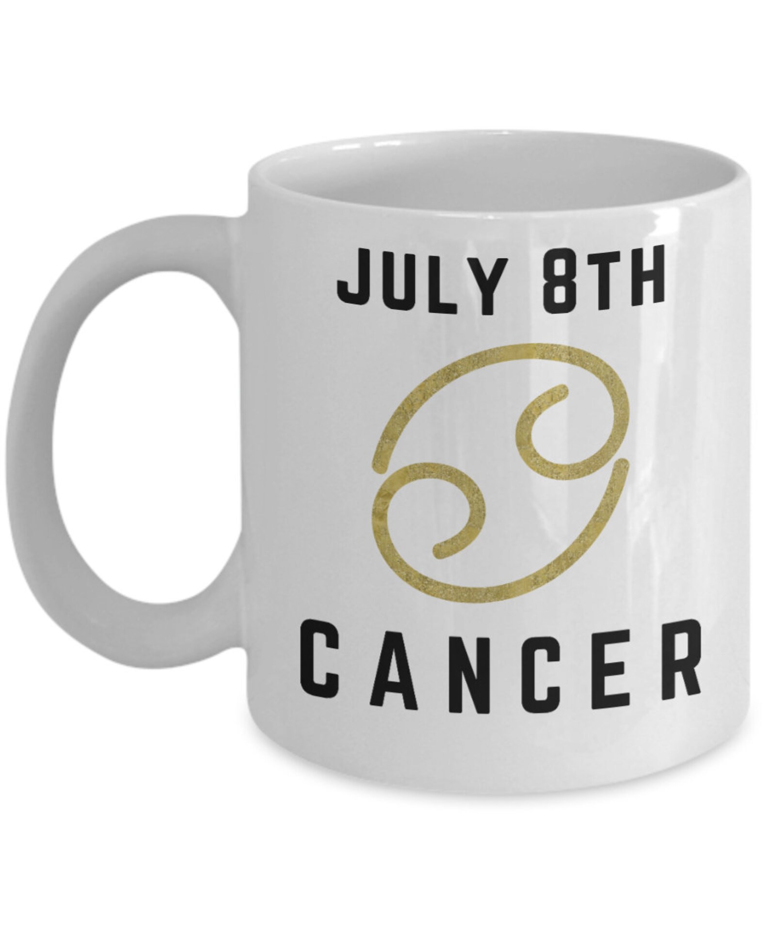 July 8th Cancer Mug Custom Horoscope Birthday July 8th Zodiac - Etsy UK