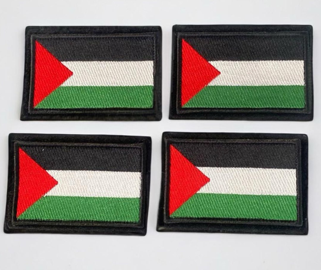 1 PC Patch Palestine Flag Free Palestine Patch Stripes Badge Tags Chevrons Military Armband Iron ...