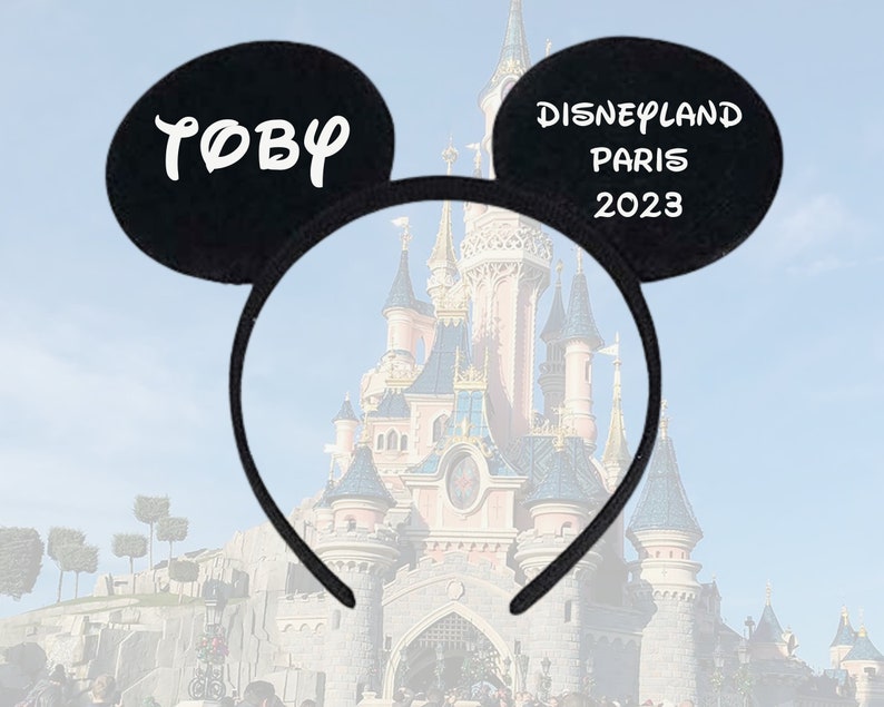 Personalised Disney Trip Ears / Headband | Family Friends Custom ...