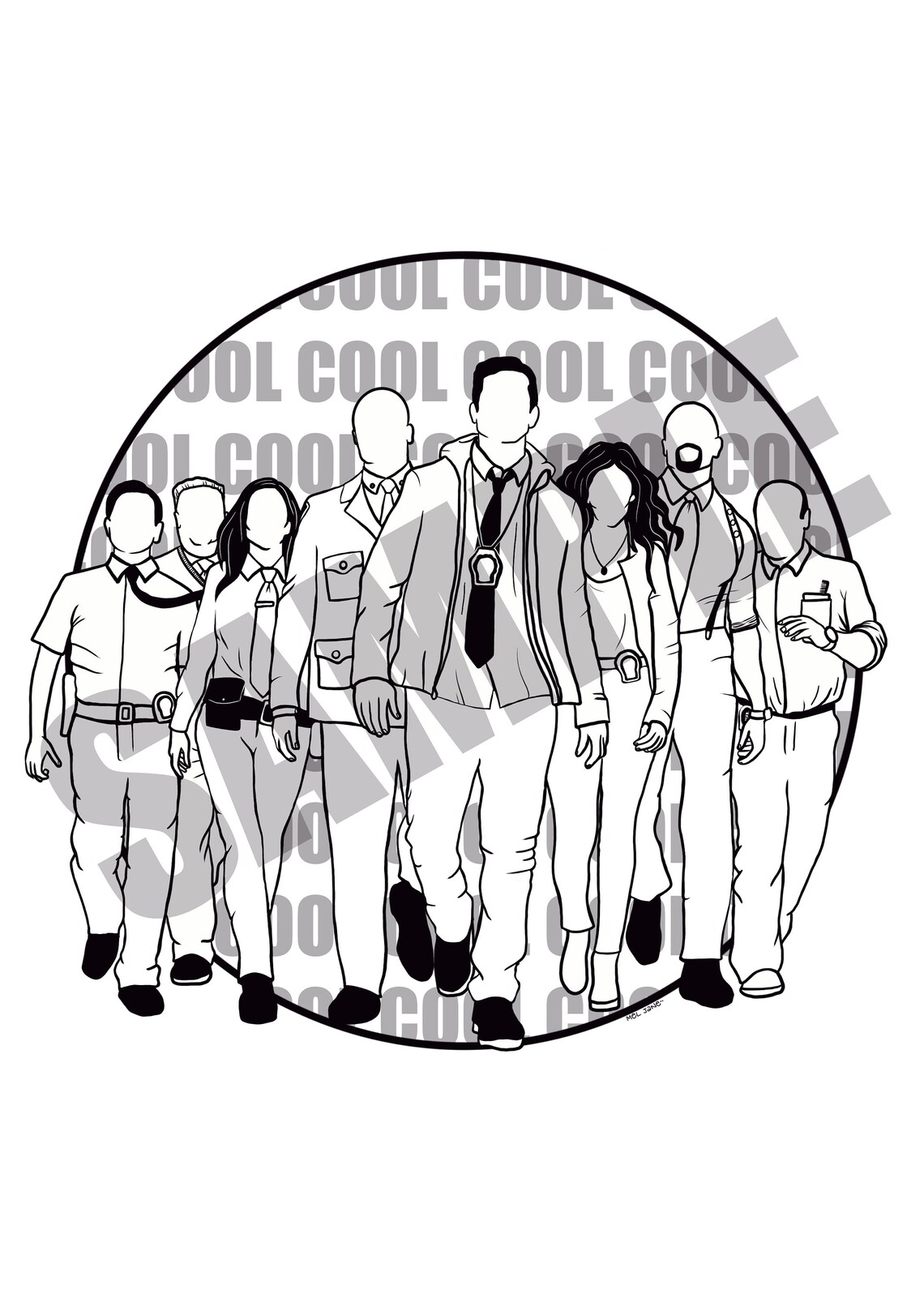Brooklyn 99 Coloring Pages Coloring Pages