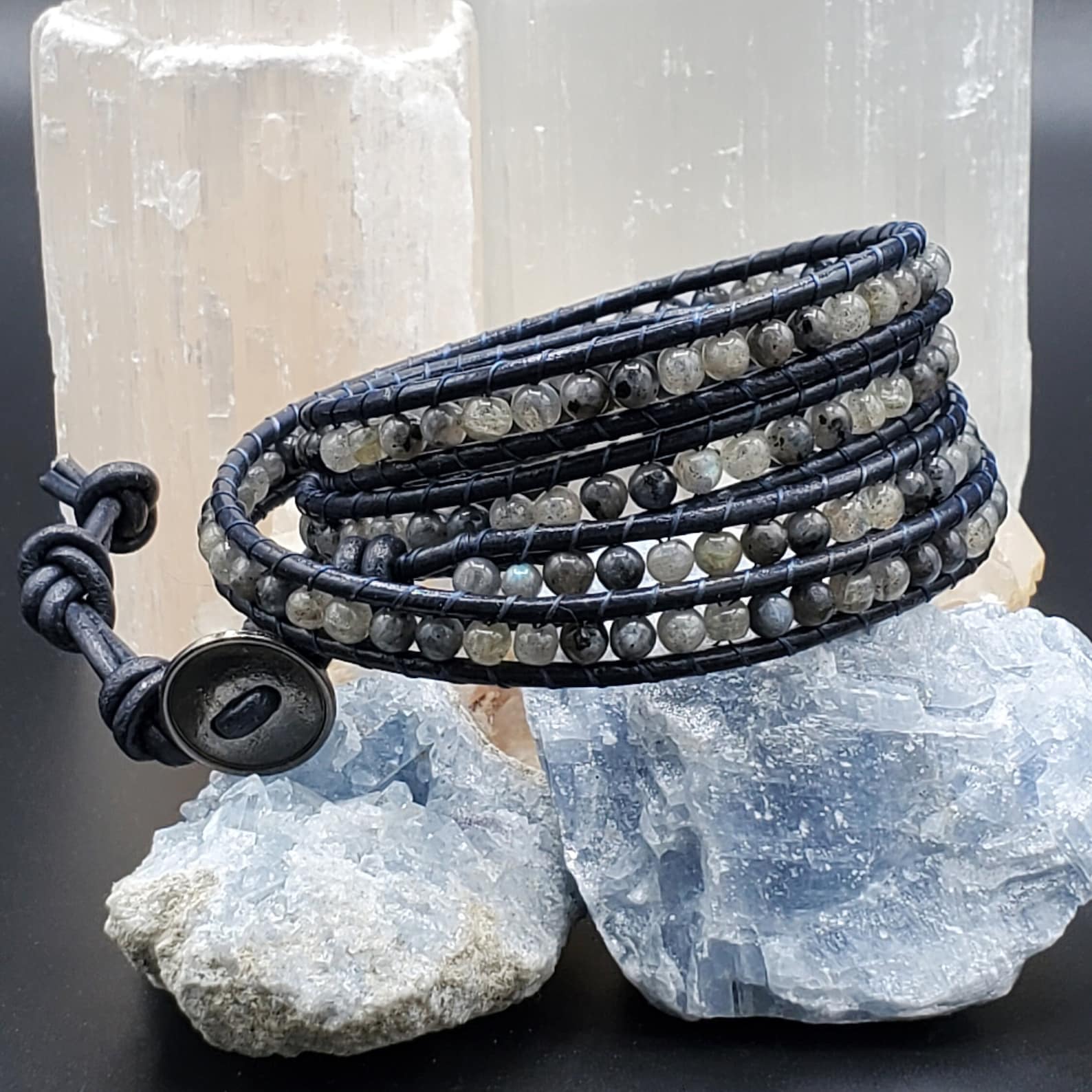 Power Rangers Zeo Inspired Wrap Bracelet Billy Cranston Mighty Morphin ...