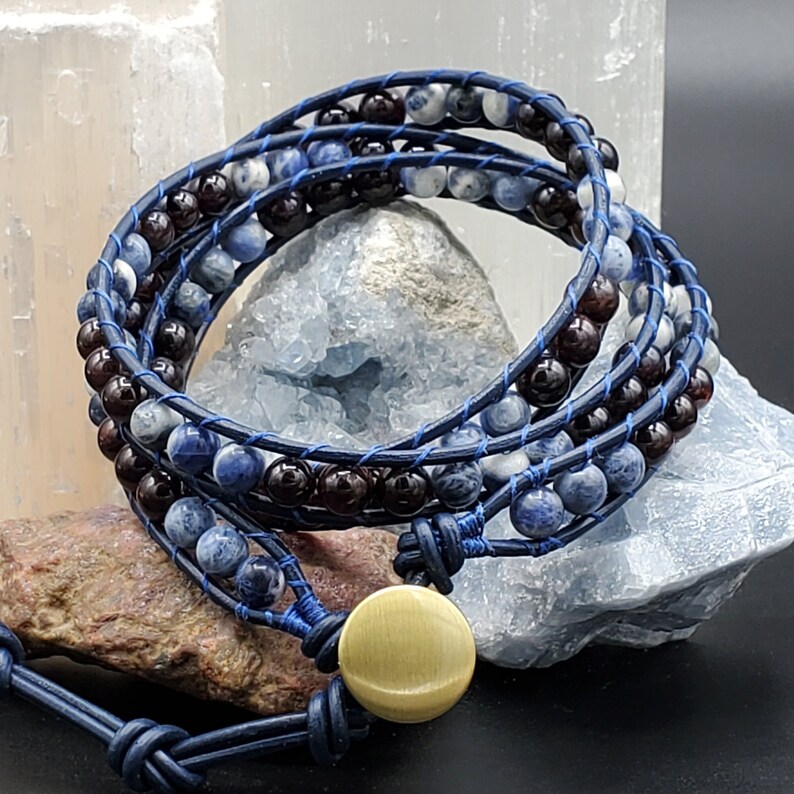 Power Rangers Inspired Beaded Wrap Bracelet Zeo Ranger III 3 Blue Rocky ...