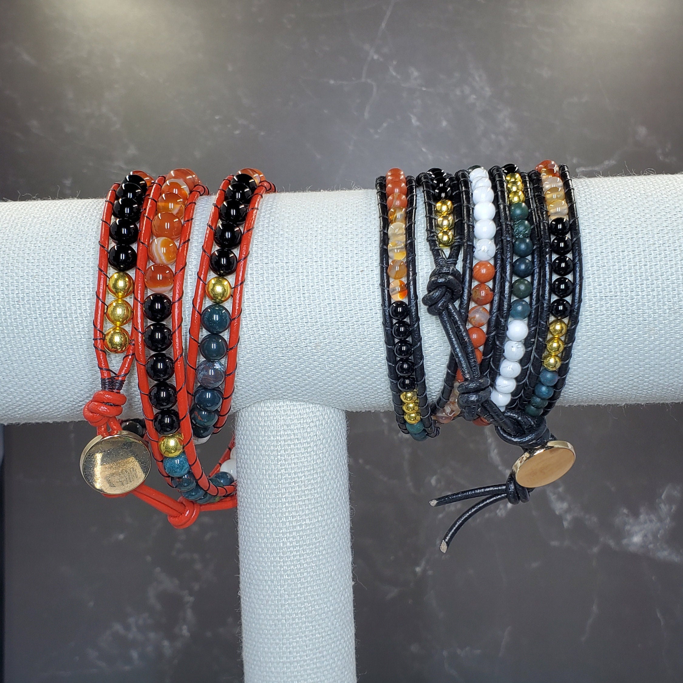 Power Rangers Inspired Fighting Spirit Memorial Beaded Wrap Bracelet ...