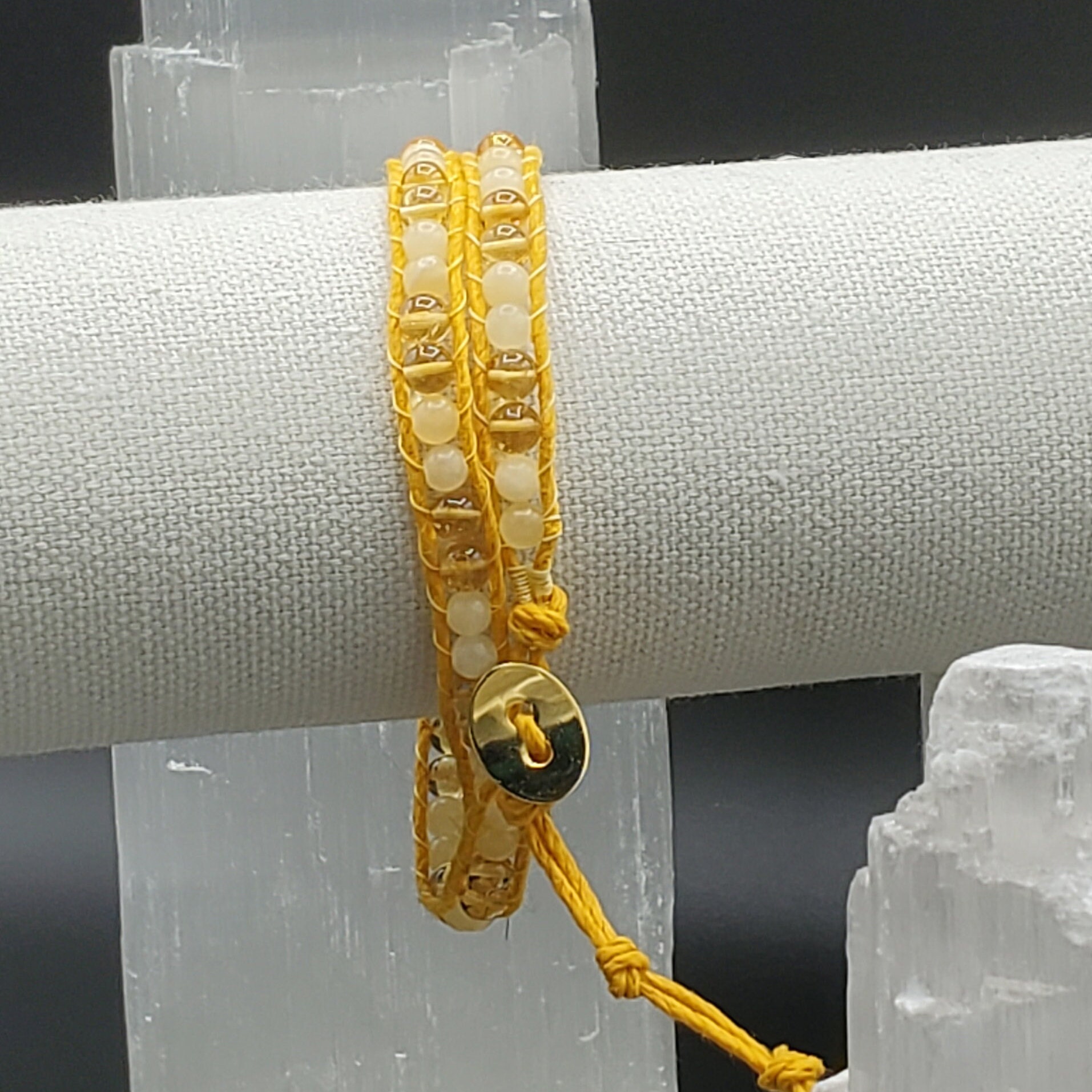 Power Rangers Inspired Beaded Wrap Bracelet Zeo Ranger II 2 Tanya Sloan ...