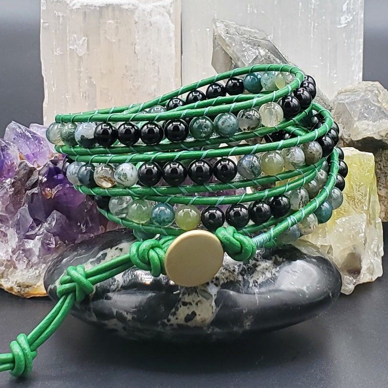 Power Rangers Inspired Beaded Wrap Bracelet Zeo Ranger IV 4 Green Adam ...