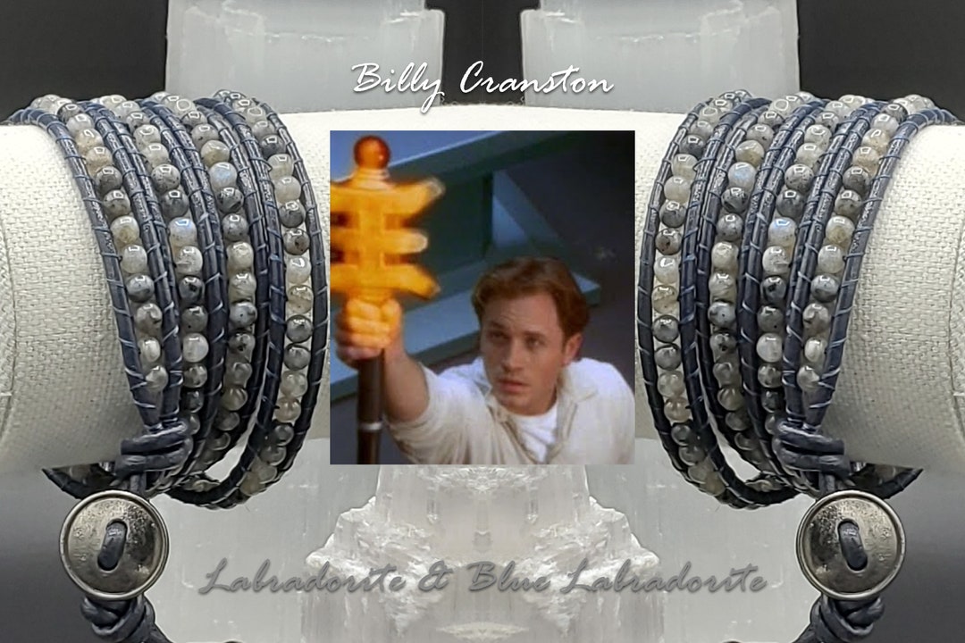 Power Rangers Zeo Inspired Wrap Bracelet Billy Cranston Mighty Morphin ...