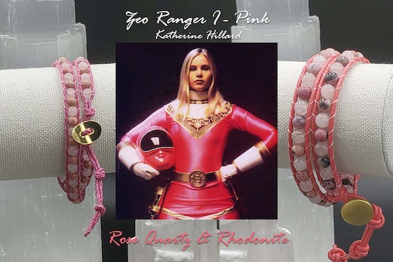 Power Rangers Inspired Beaded Wrap Bracelet Zeo Ranger I 1 - Etsy